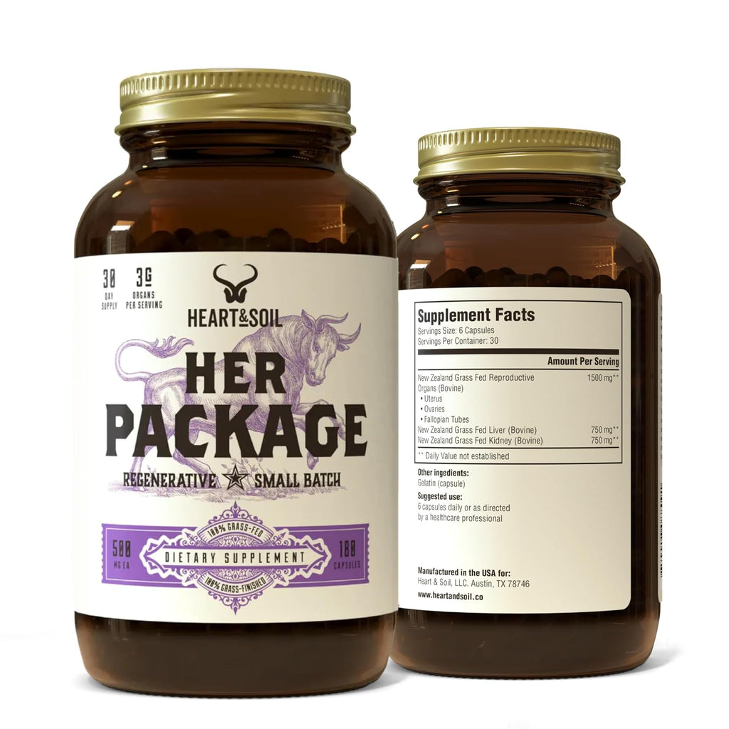HEART & SOIL Her Package Multivitamins