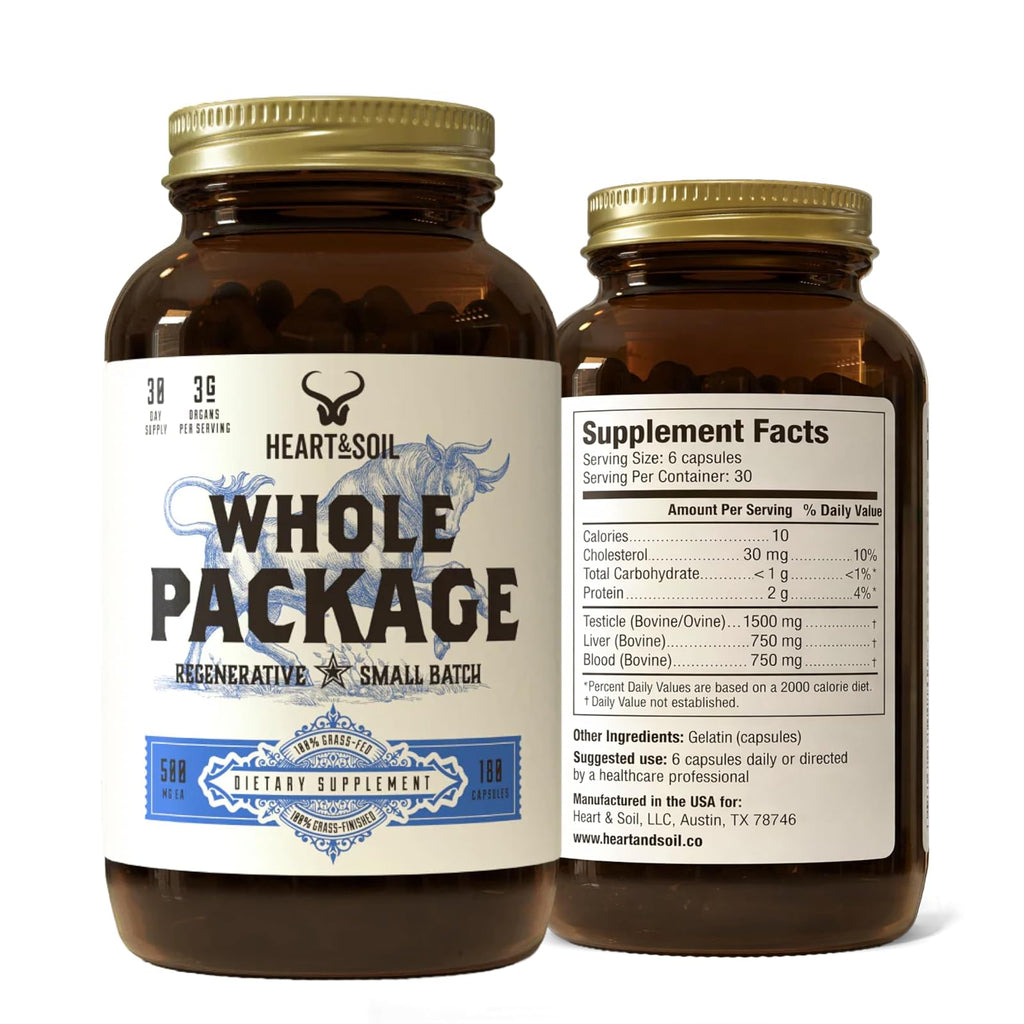 HEART & SOIL multivitamins for daily health