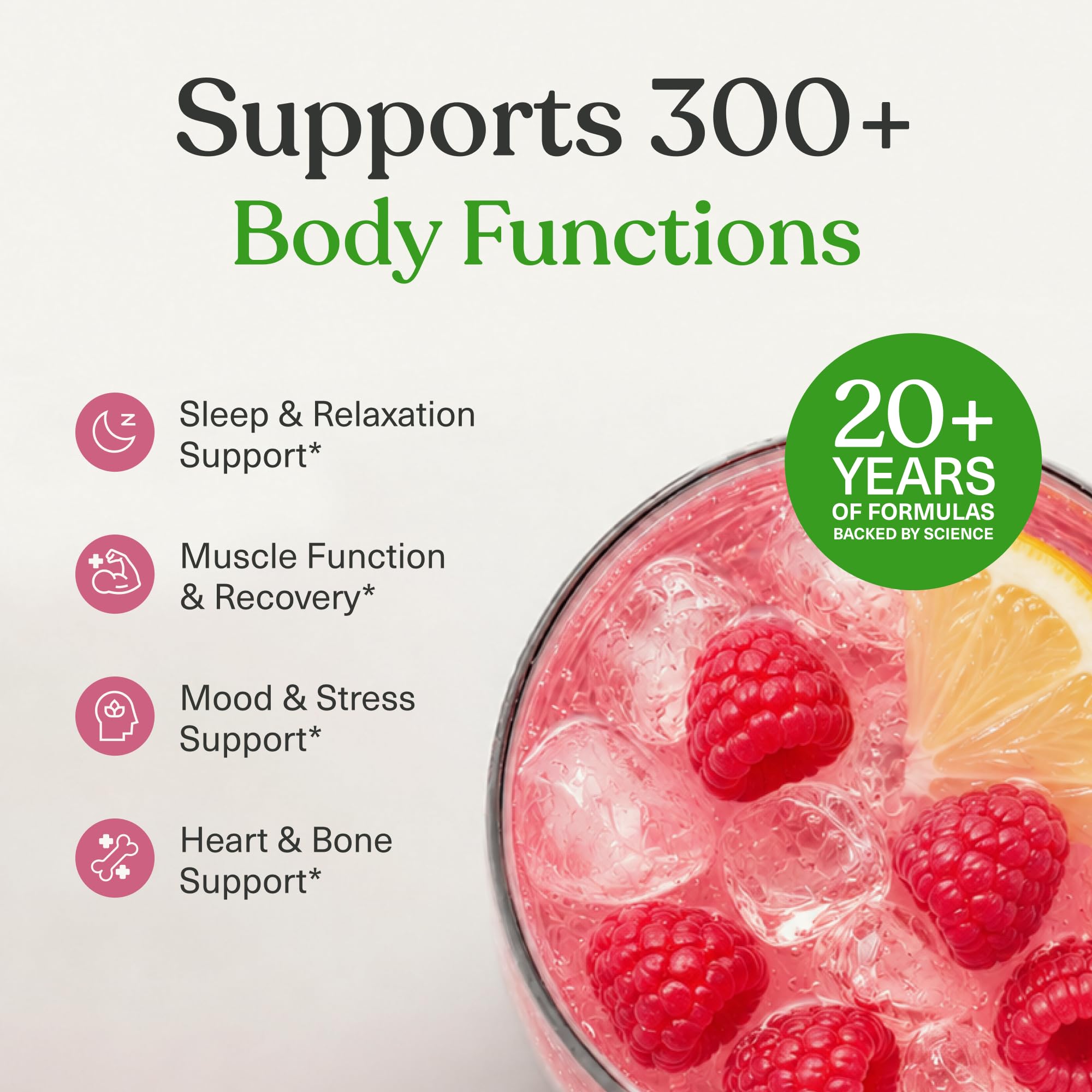heart support magnesium drink mix