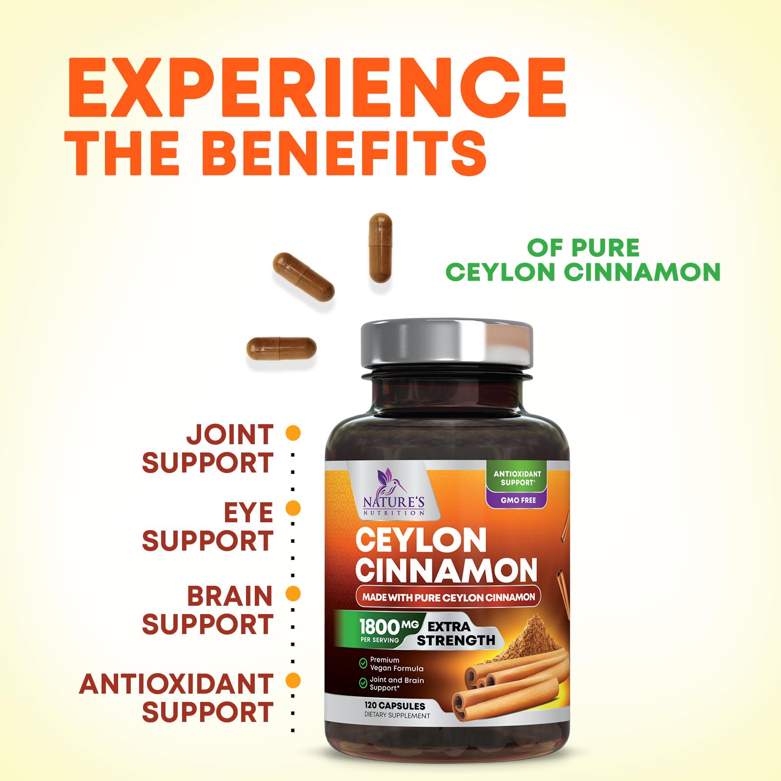 heart support with organic ceylon cinnamon