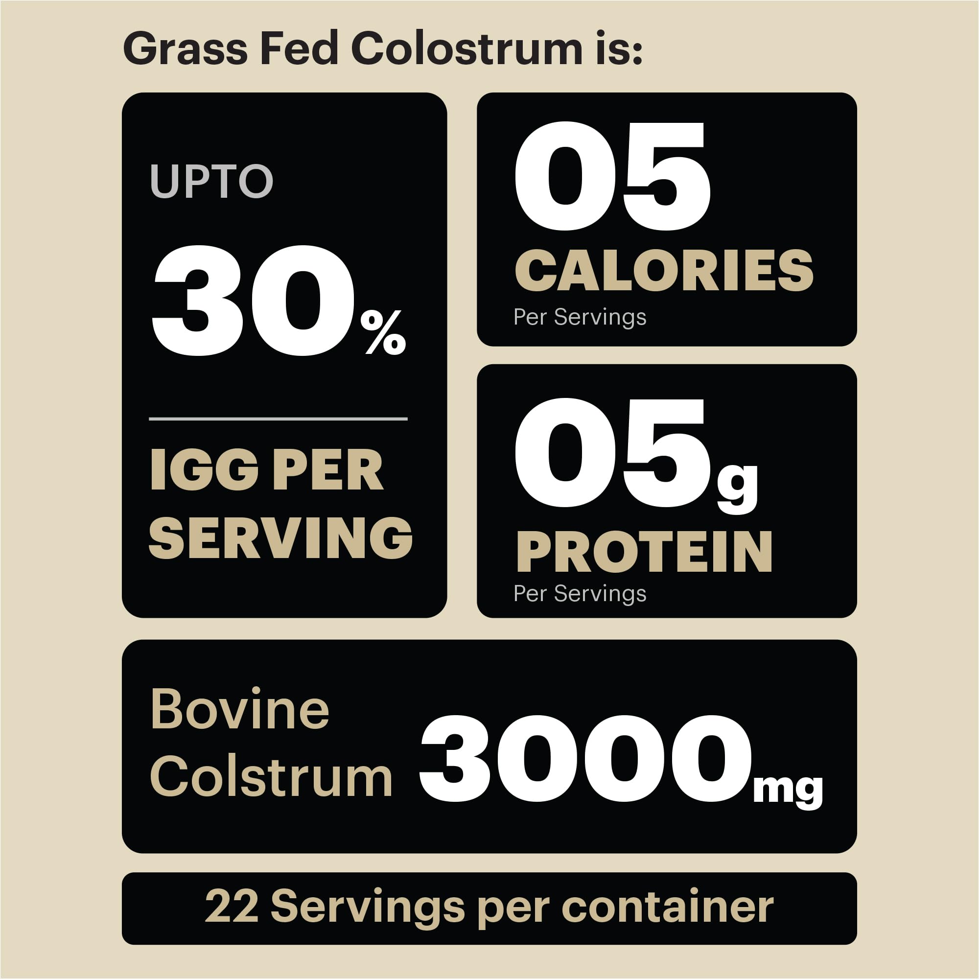 HEARTHY FOODS colostrum for daily nutrition