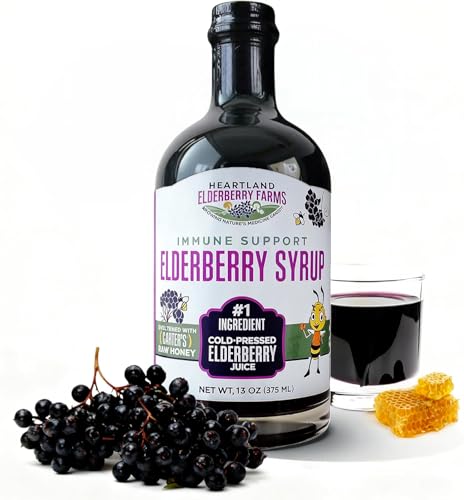 Heartland elderberry syrup for immunity