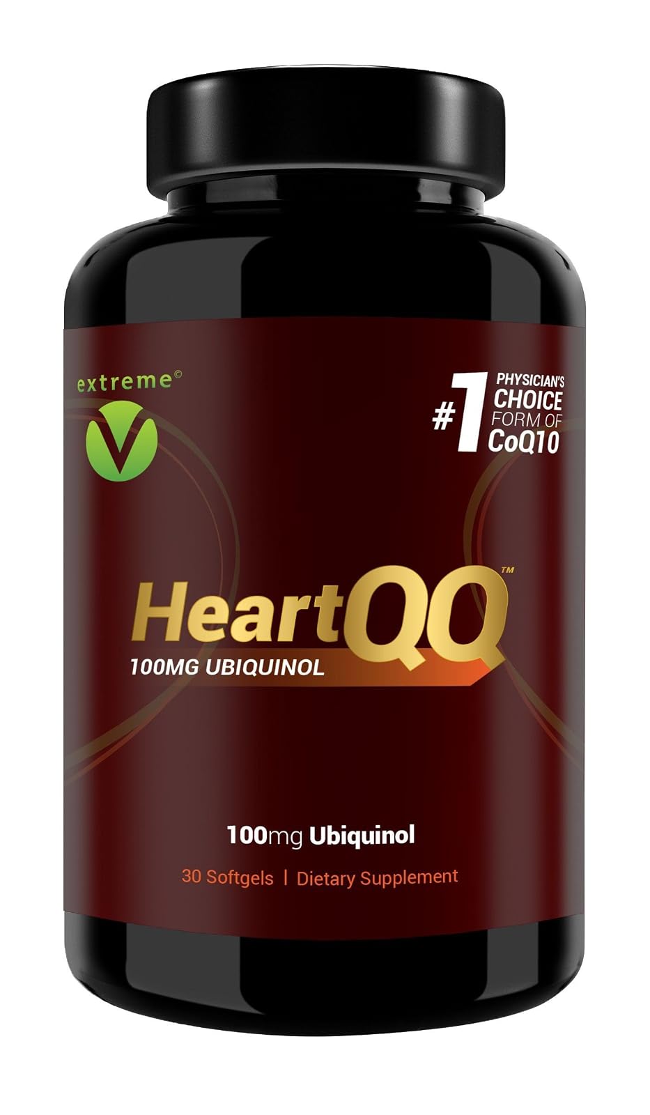 HeartQQ Ubiquinol CoQ10 vegetarian softgels