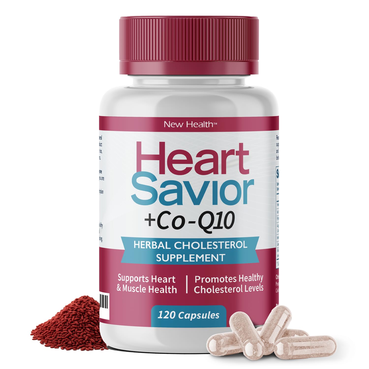 HeartSavior cholesterol support capsules