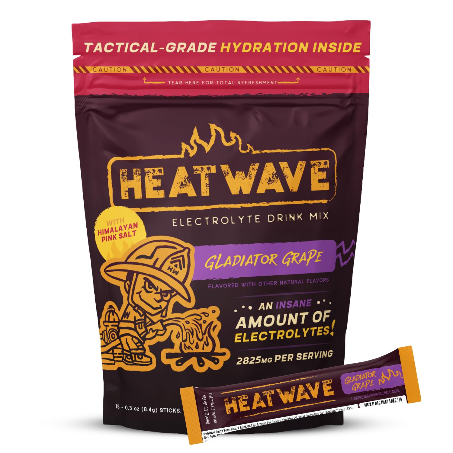 Heatwave electrolytes grape flavour