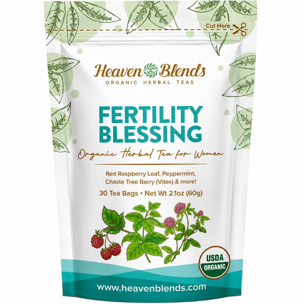 Heaven Blends fertility blessing tea sachets