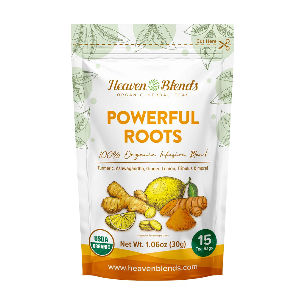Heaven Blends herbal tea bags
