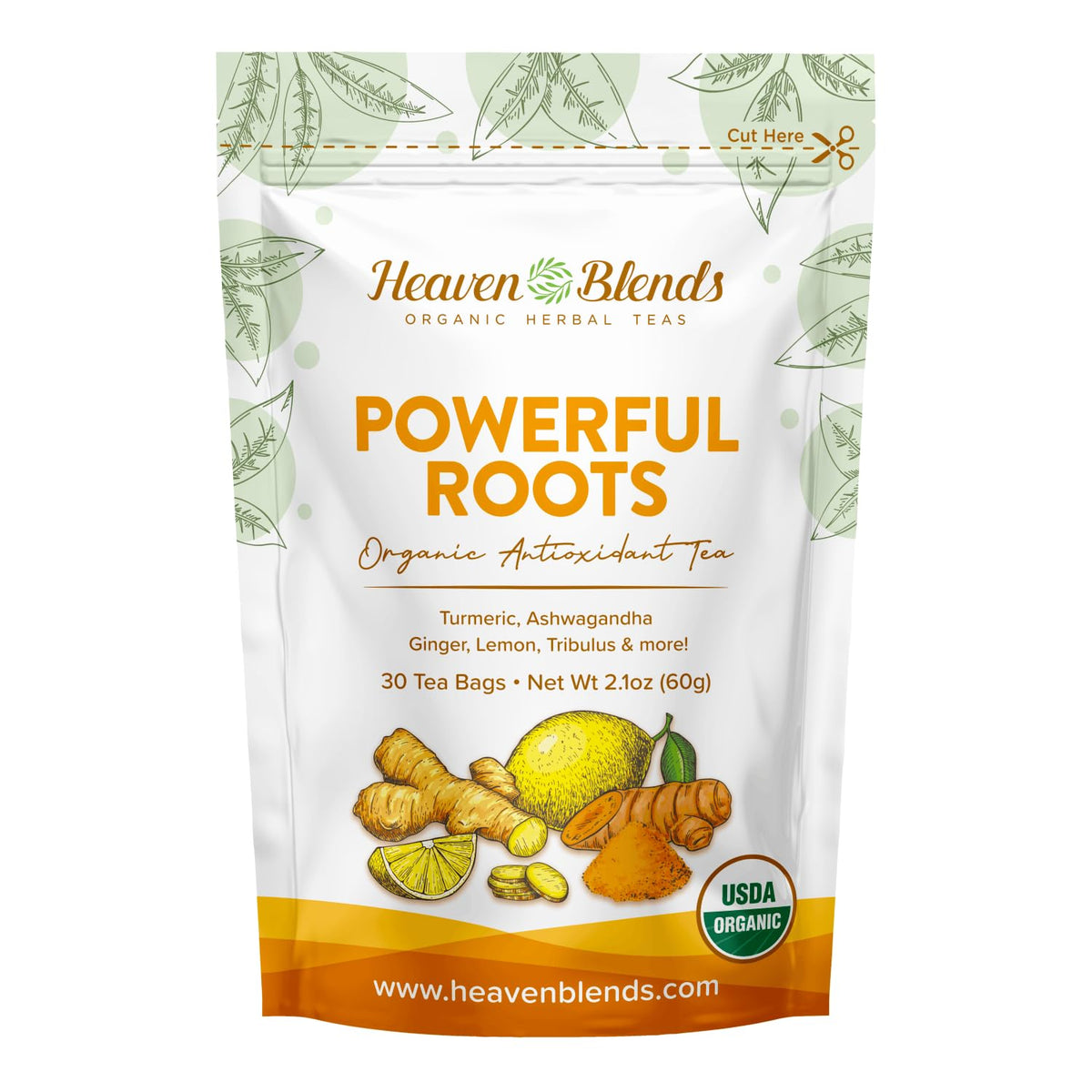 Heaven Blends men's vitality herbal tea
