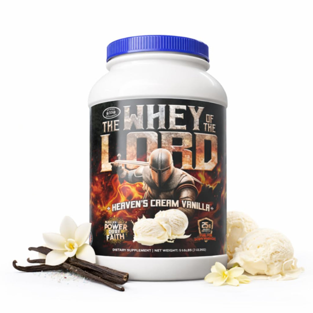 Heaven's Cream vanilla whey protein isolate