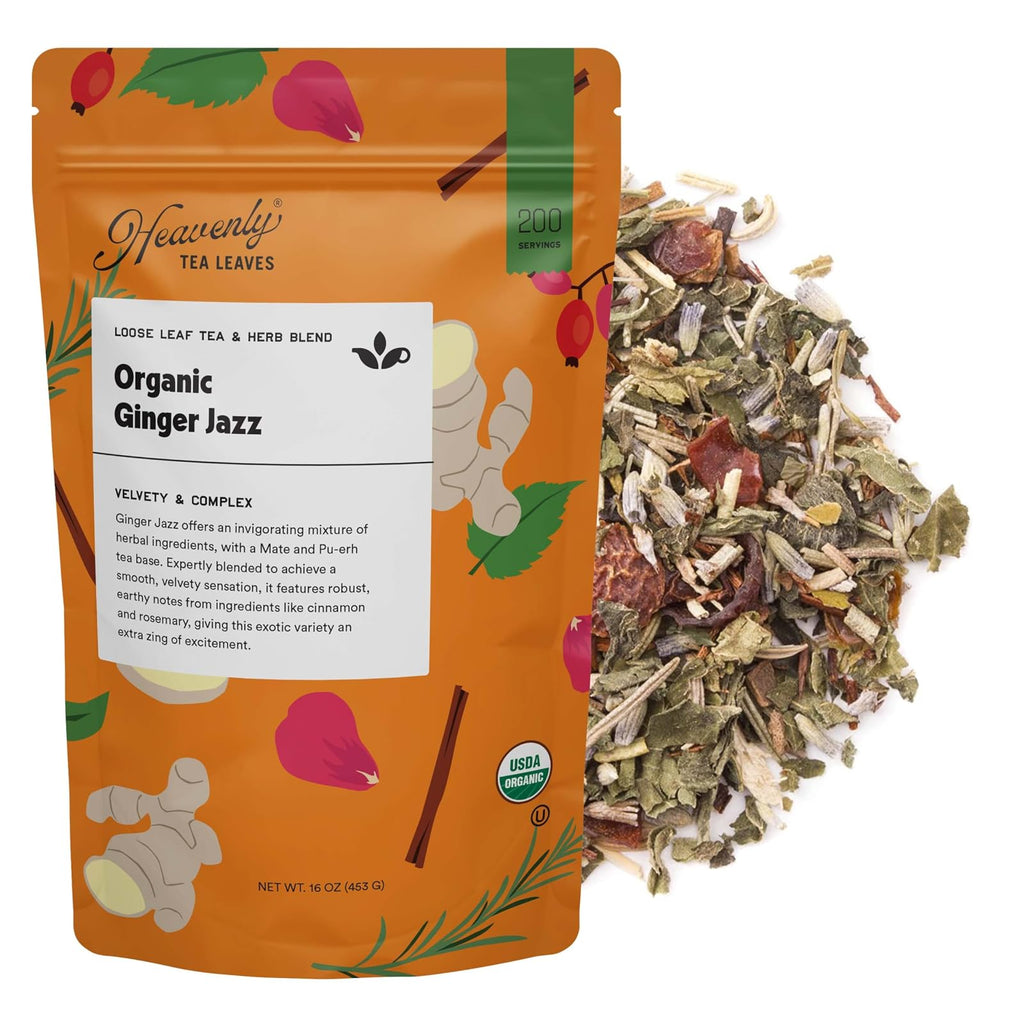 Heavenly Tea Leaves organic ginger tea
