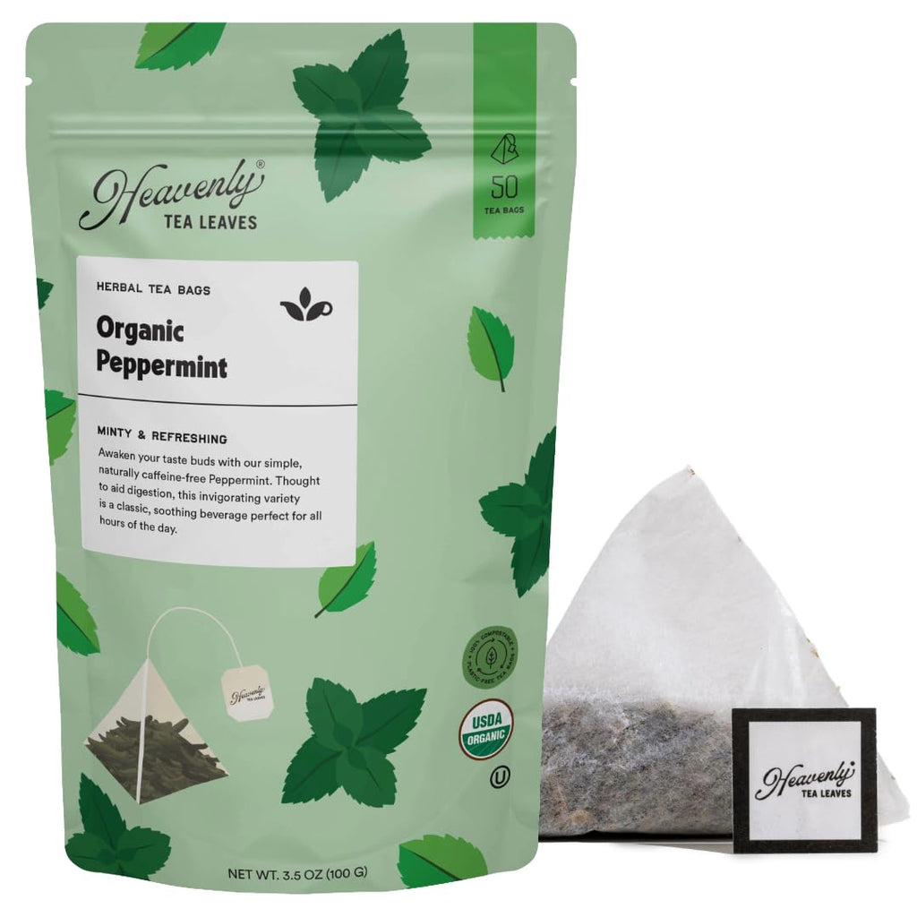 Heavenly Tea Leaves peppermint herbal tea bags