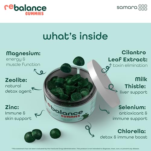 heavy metal cleanse gummies for wellness
