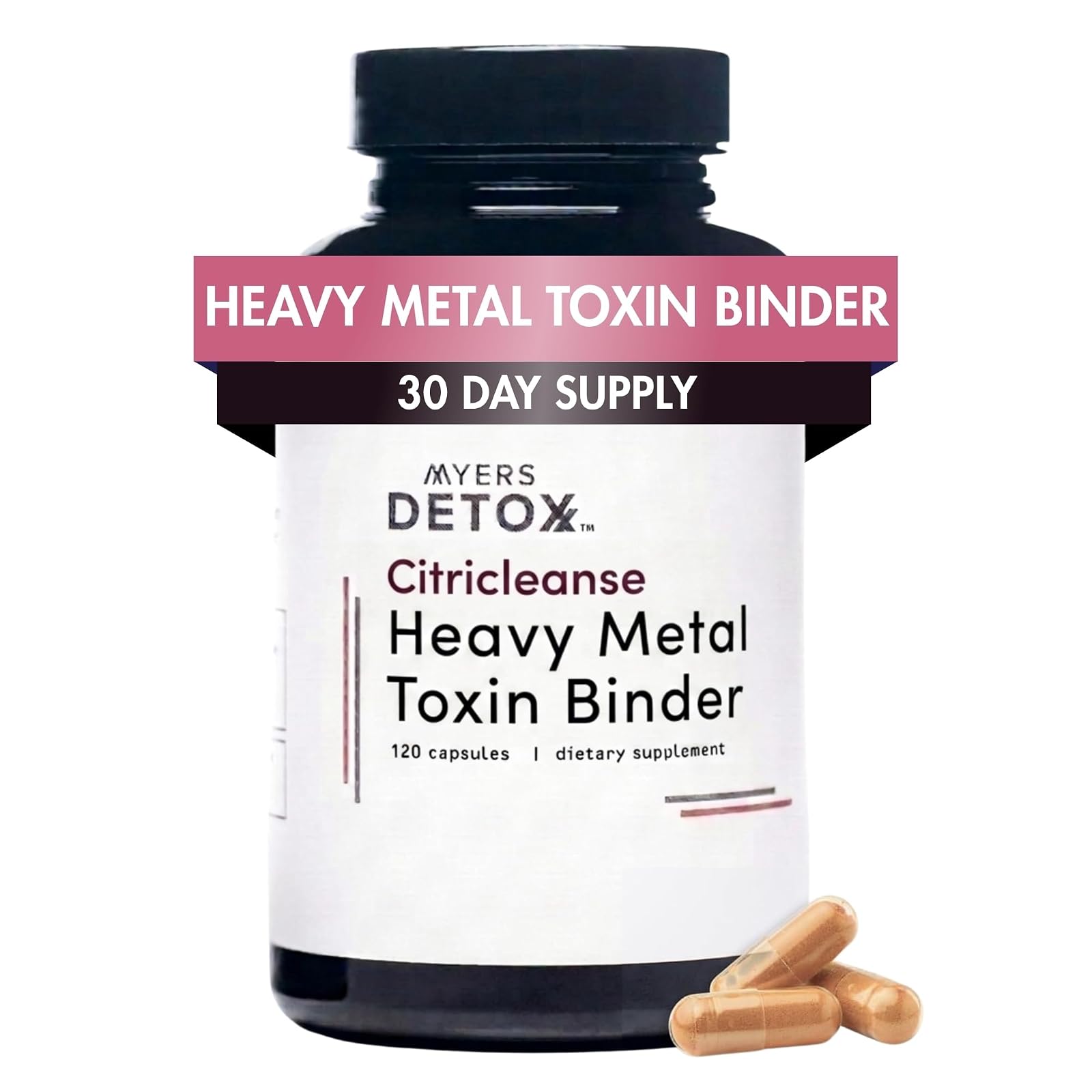 Heavy metal detox capsules for wellness