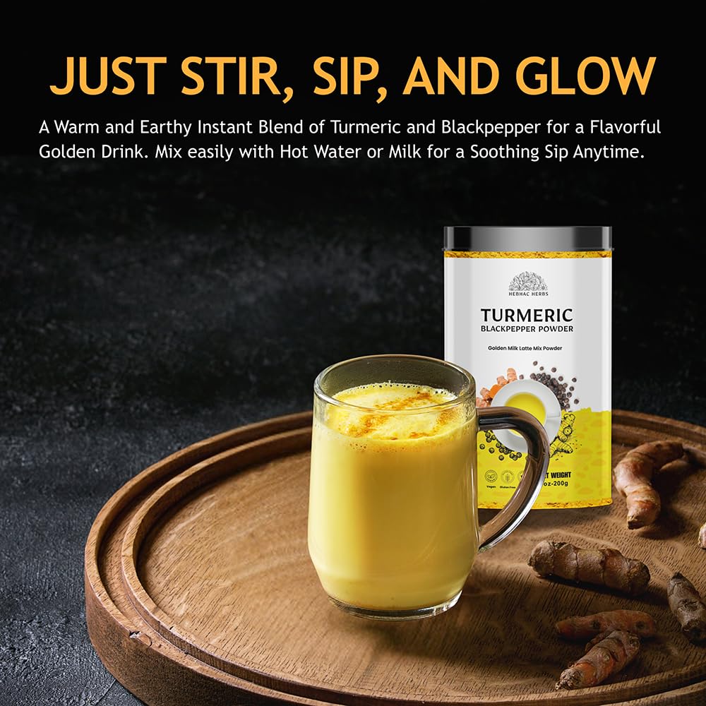 Hebhac turmeric powder for wellness