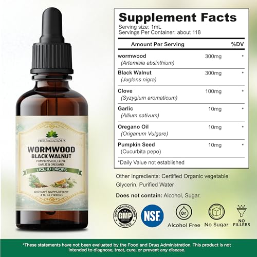 HEBRALICIOUS wormwood blend for wellness