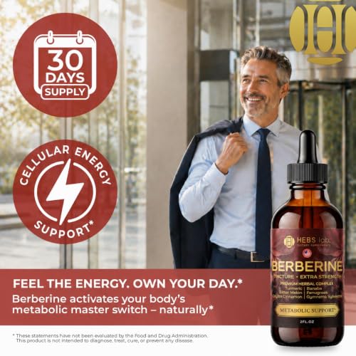 HEBS LAB berberine supplement benefits
