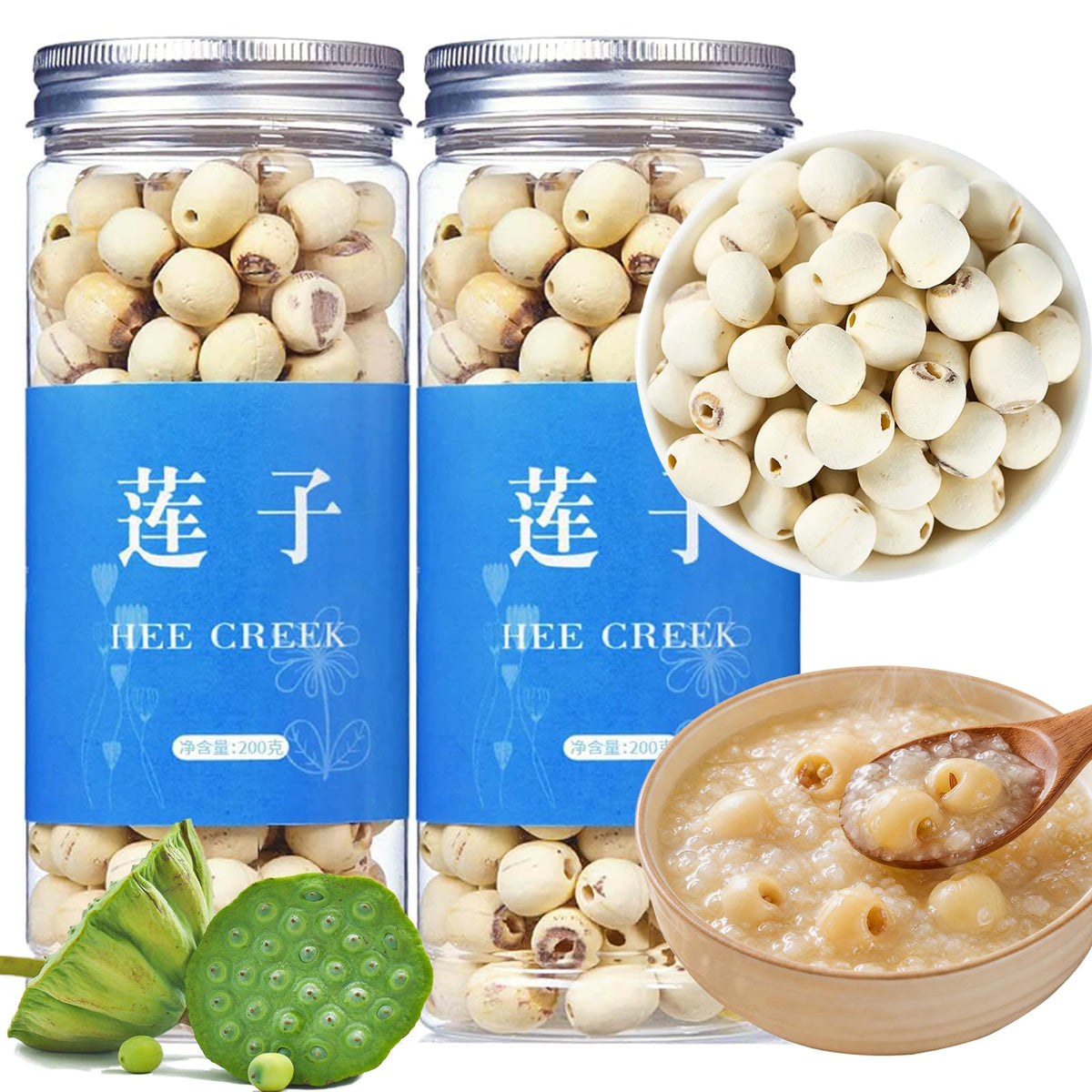 Hee Creek dried lotus seeds tea