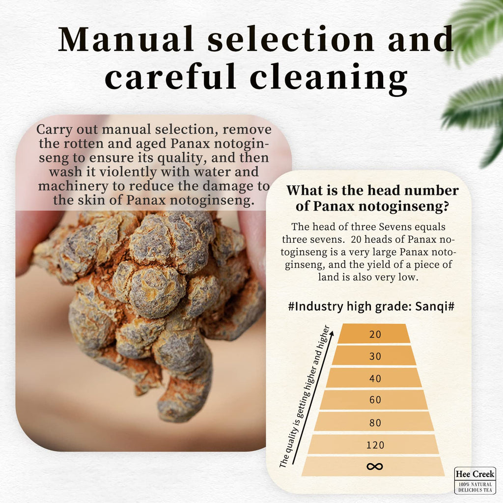 Hee Creek ginseng for energy boost