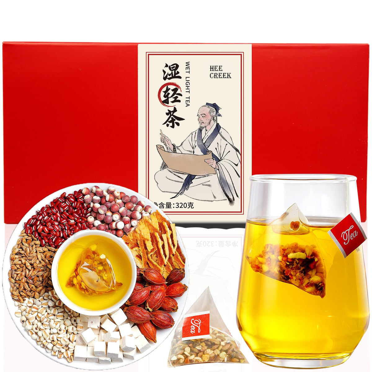 Hee Creek herbal tea for dampness