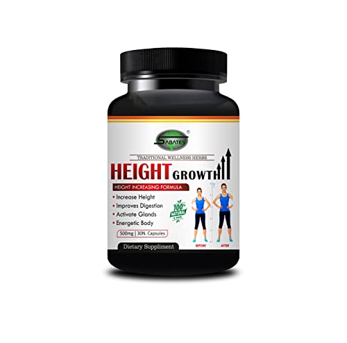 Height capsules for increased bone density