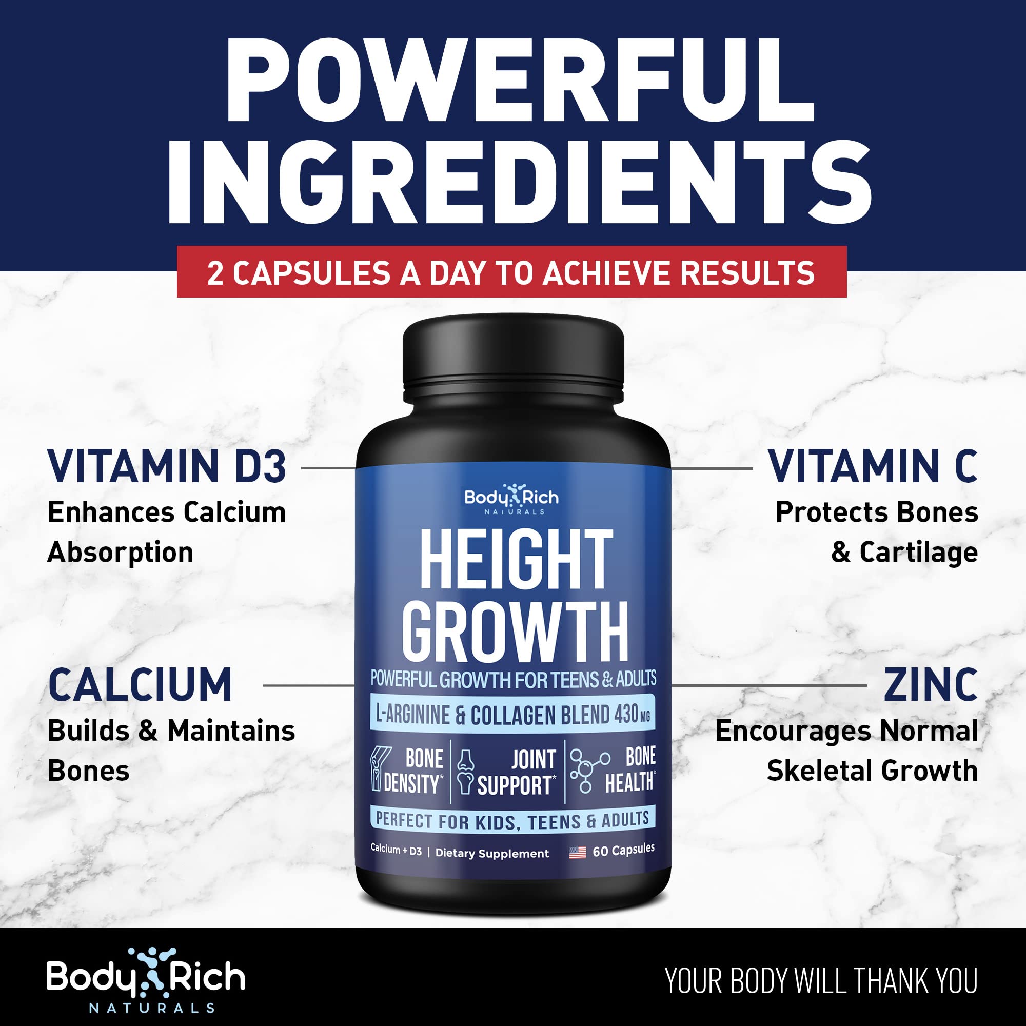 Height Growth Maximizer for optimal bone health