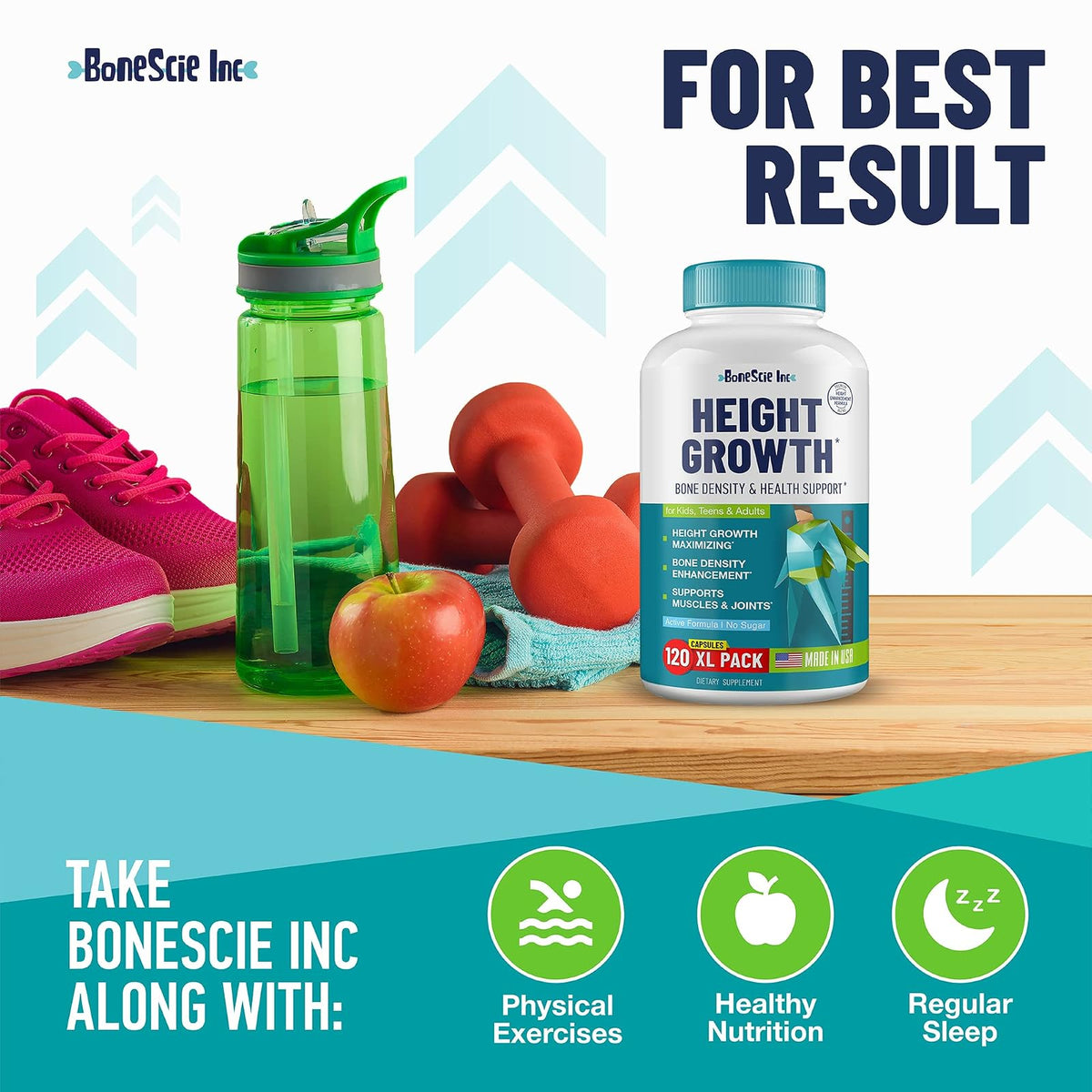 Height Growth Maximizer gummy multivitamin option