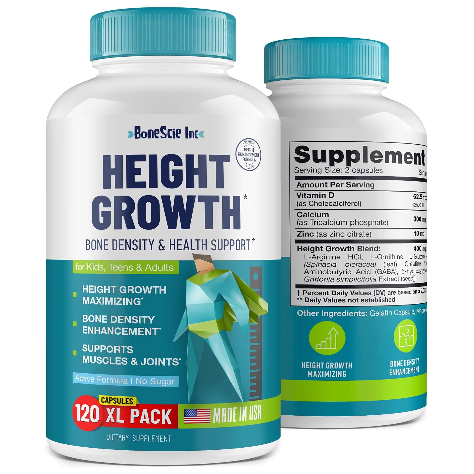 Height Growth Maximizer multivitamins for strong bones
