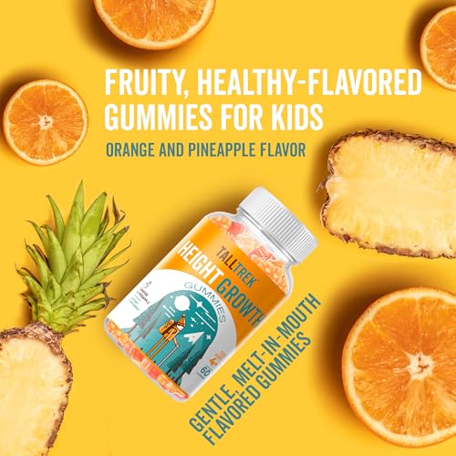 Height growth supplement gummies with K2