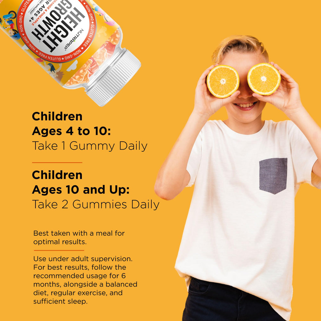 height growth support for active teens