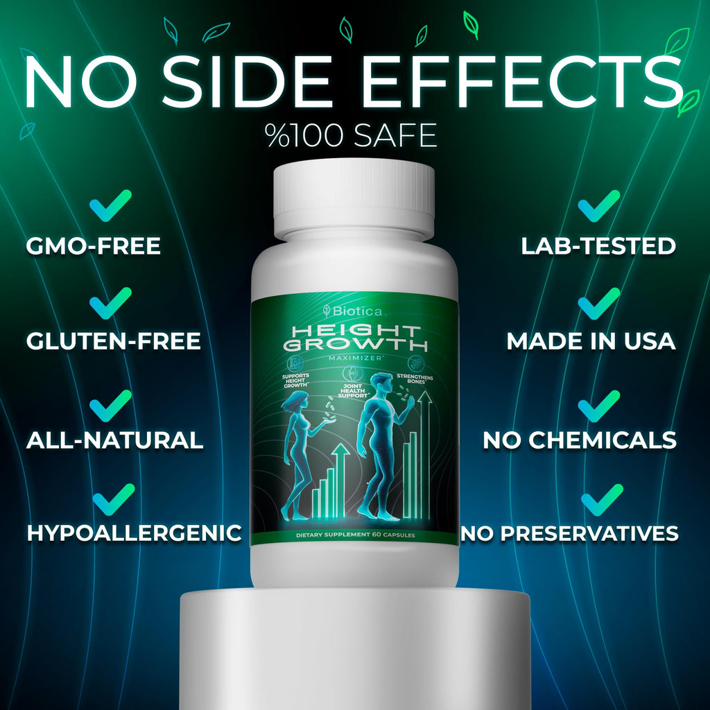 height growth support with vitamins