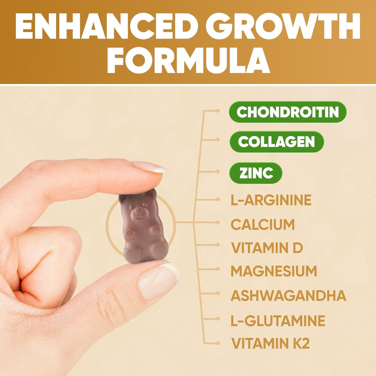 height growth vitamin gummies for kids