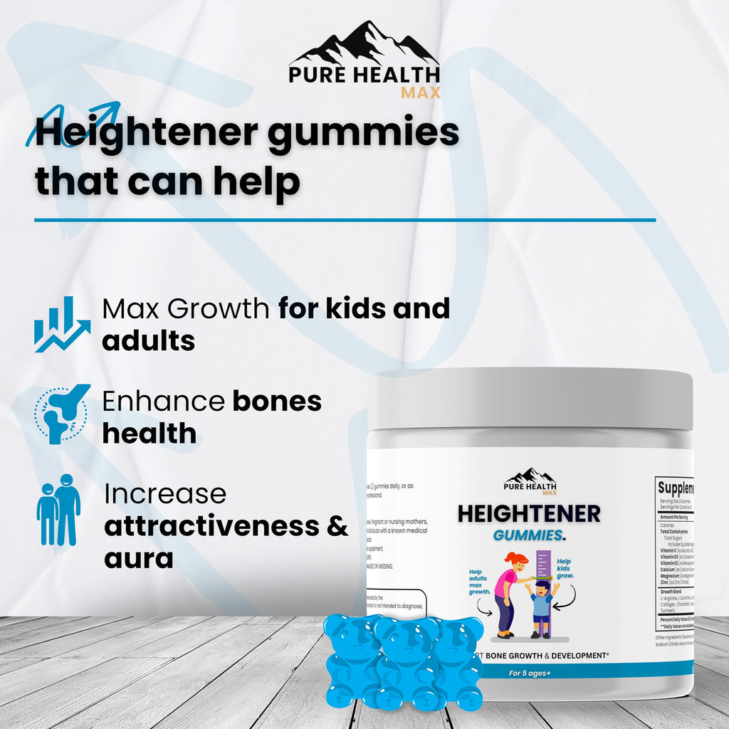 Heightener Gummies for teens and adults