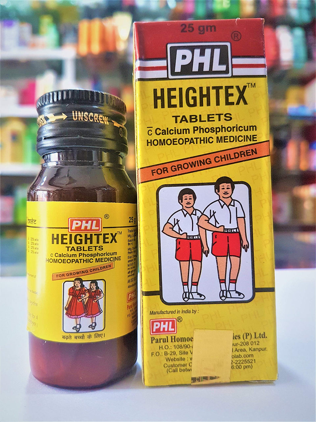 Heightex calcium tablets for strong teeth