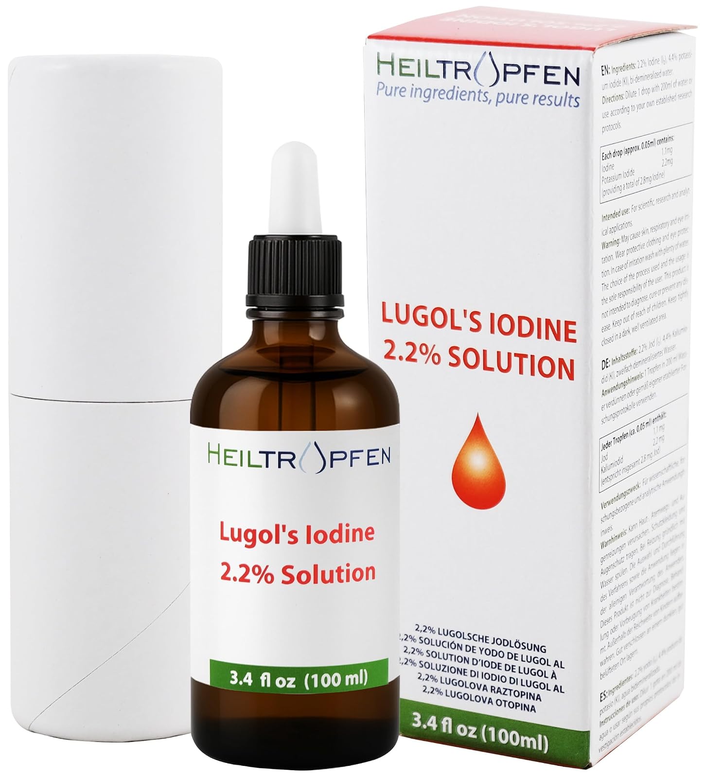 Heiltropfen iodine solution for wellness
