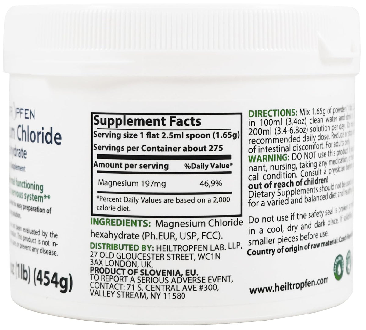 Heiltropfen magnesium for better sleep