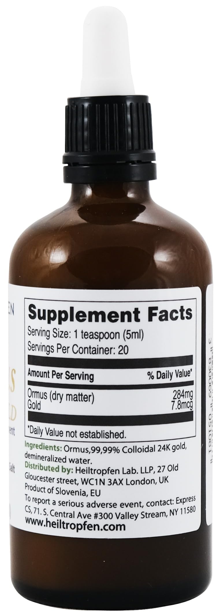 Heiltropfen Ormus atomic minerals benefits