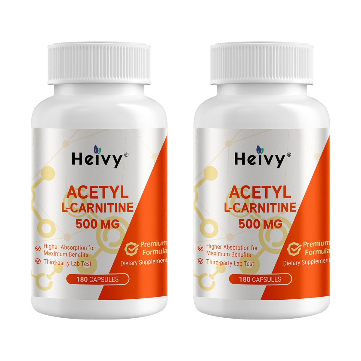 Heivy Acetyl L-Carnitine capsules for energy