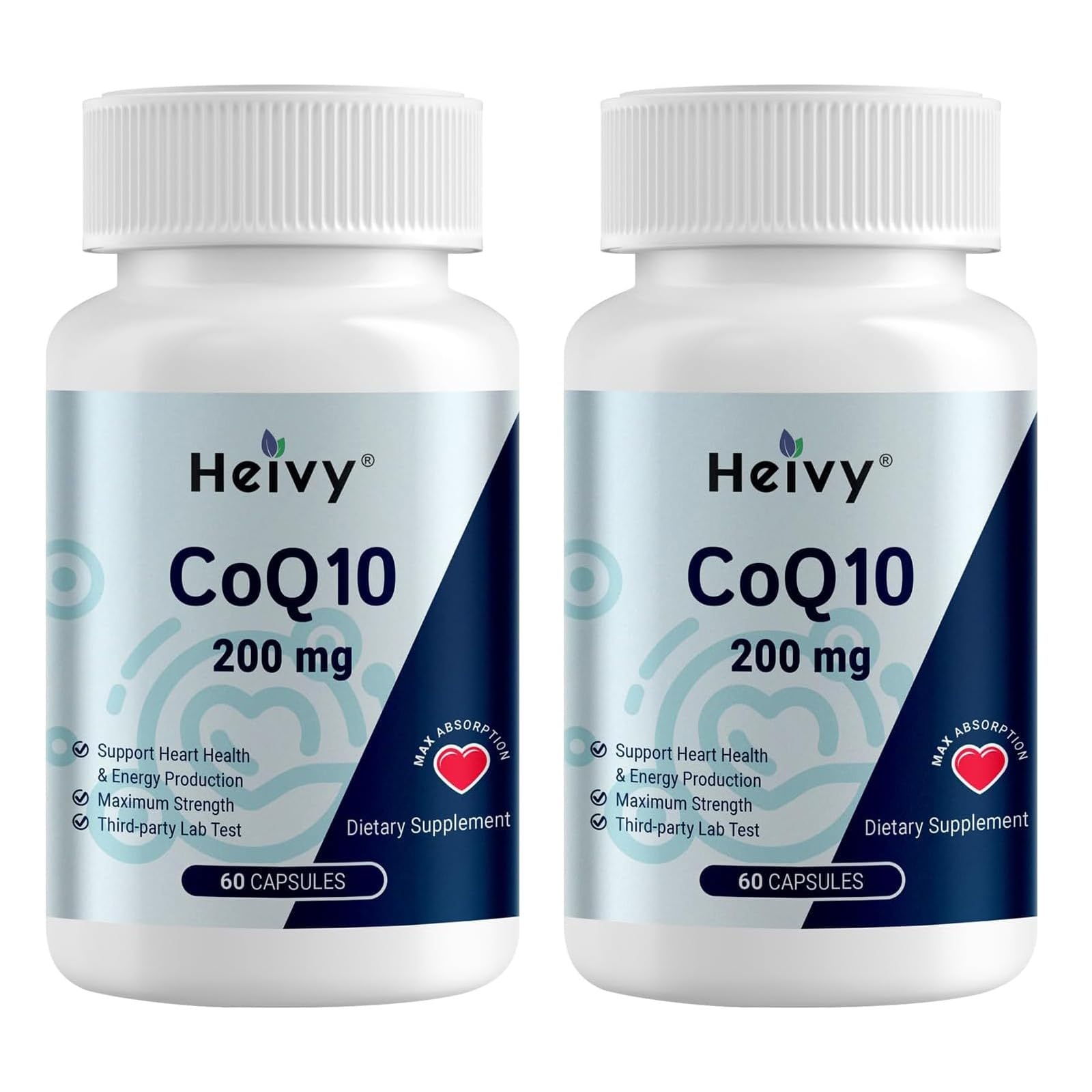 Heivy CoQ10 200 mg capsules