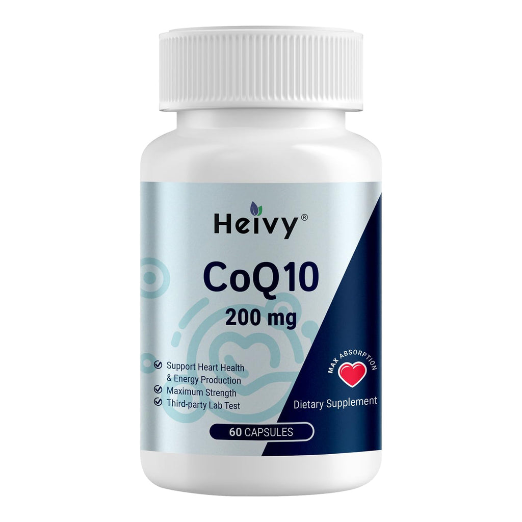 Heivy CoQ10 200 mg softgels