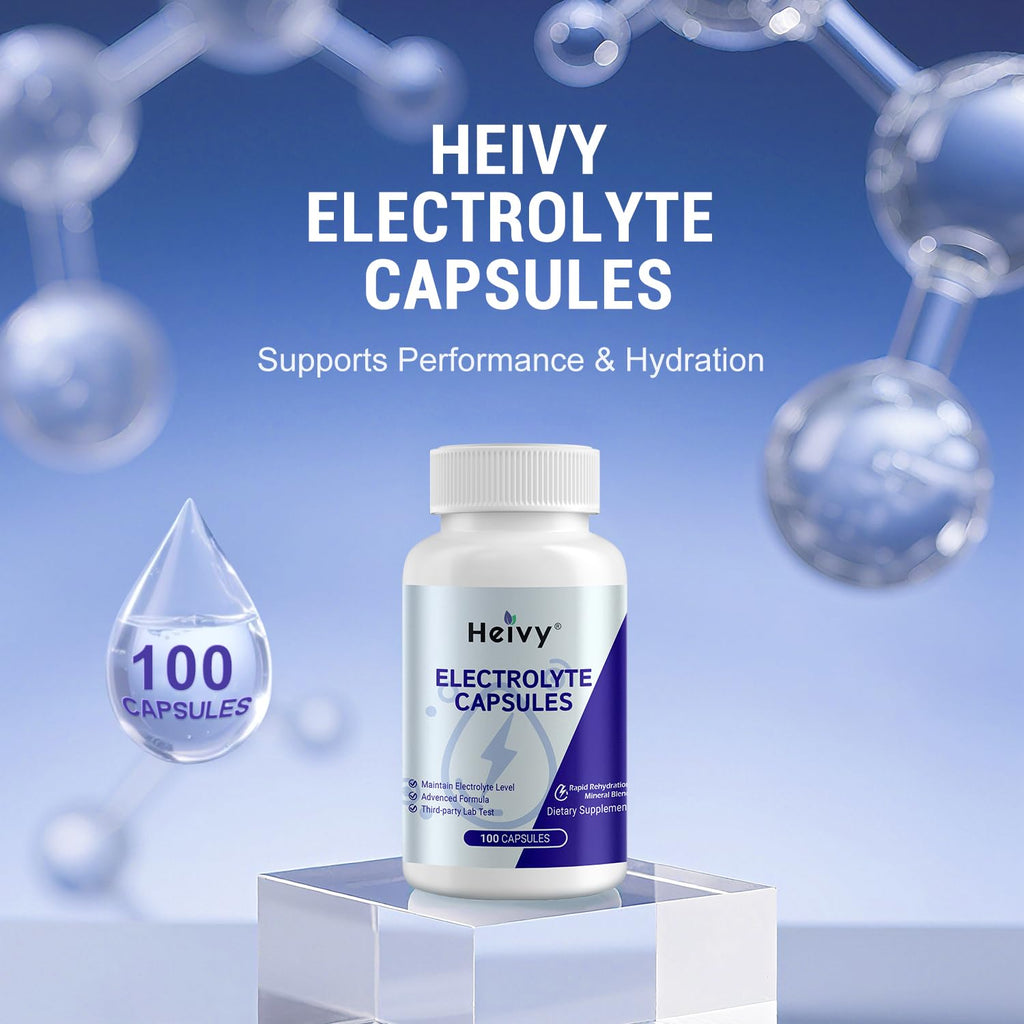Heivy electrolyte powder for energy boost