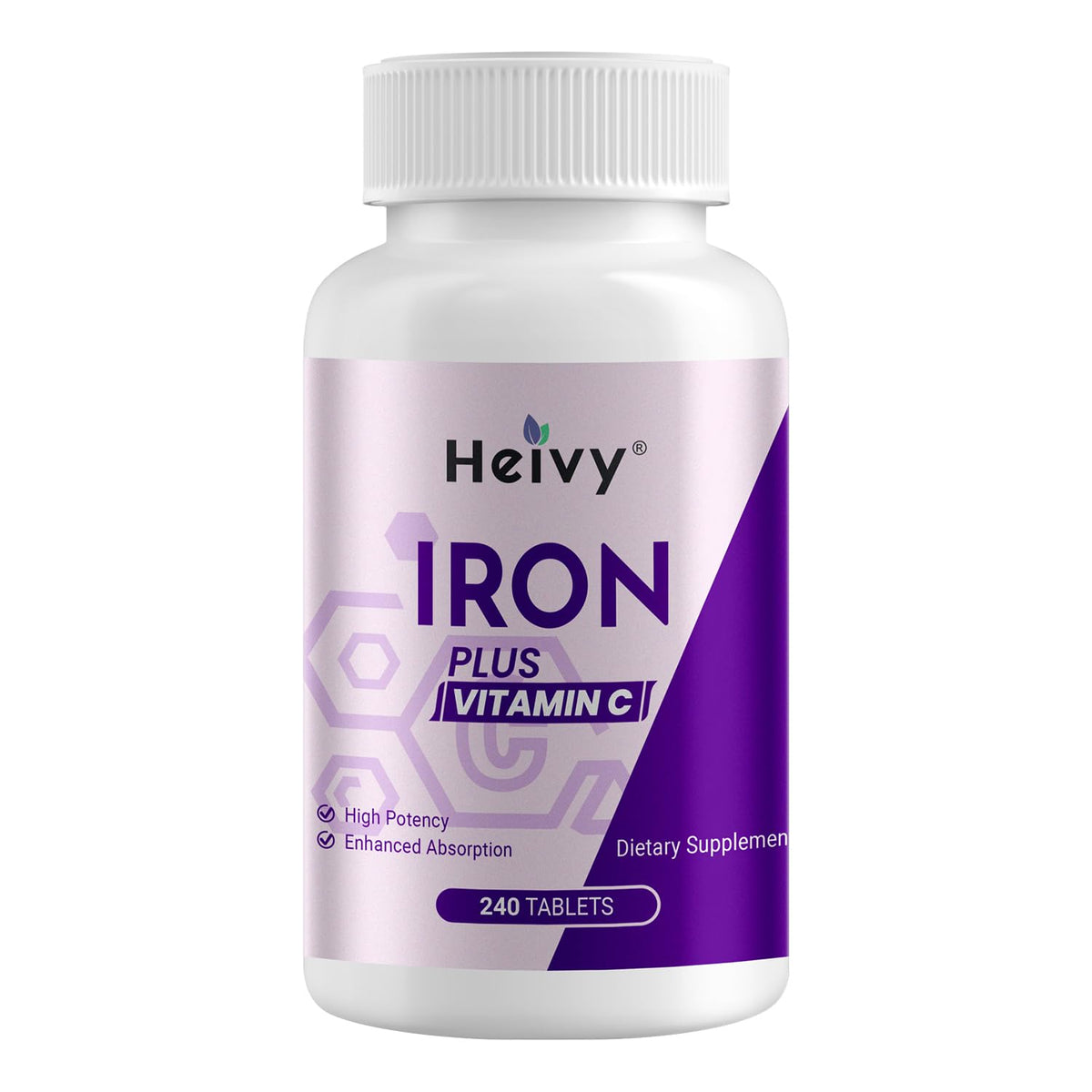 Heivy ferrous sulfate iron supplement