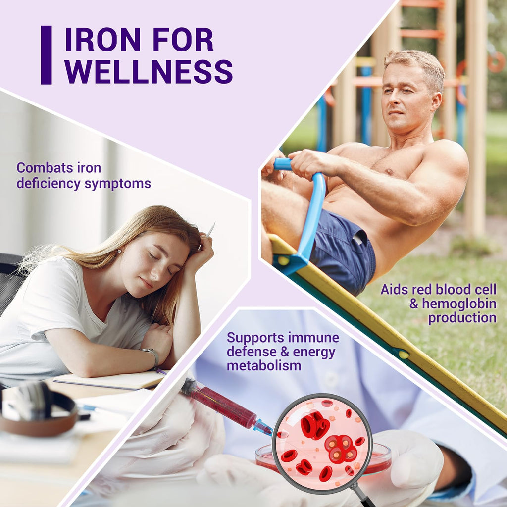 Heivy iron tablets for better absorption
