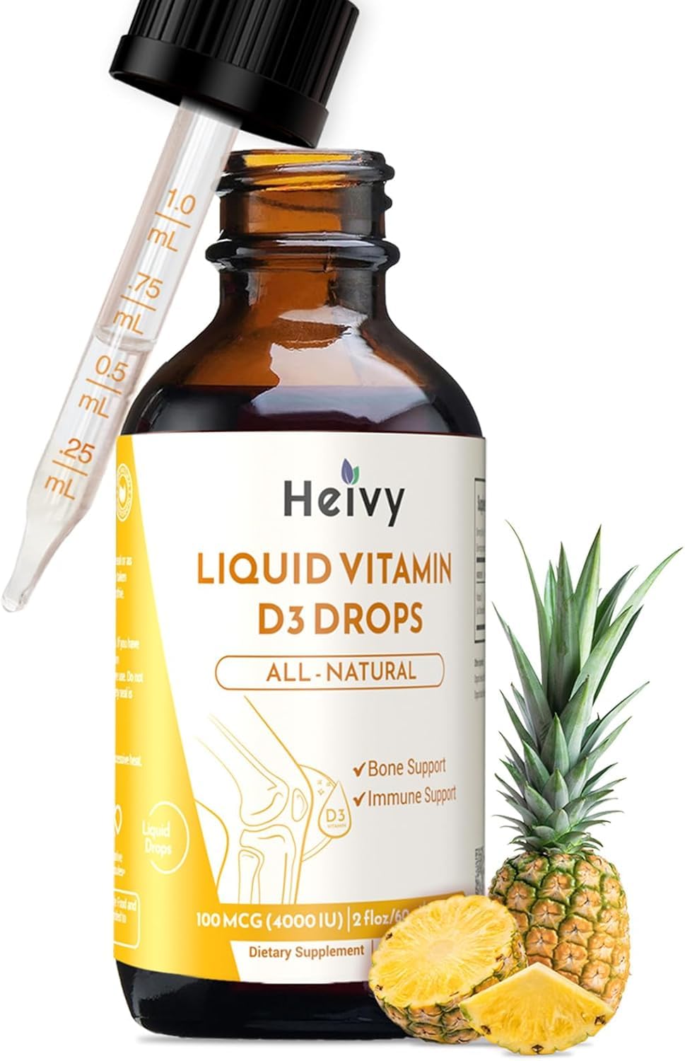 Heivy Liquid Vitamin D3 benefits