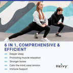 Heivy magnesium glycinate for muscle recovery