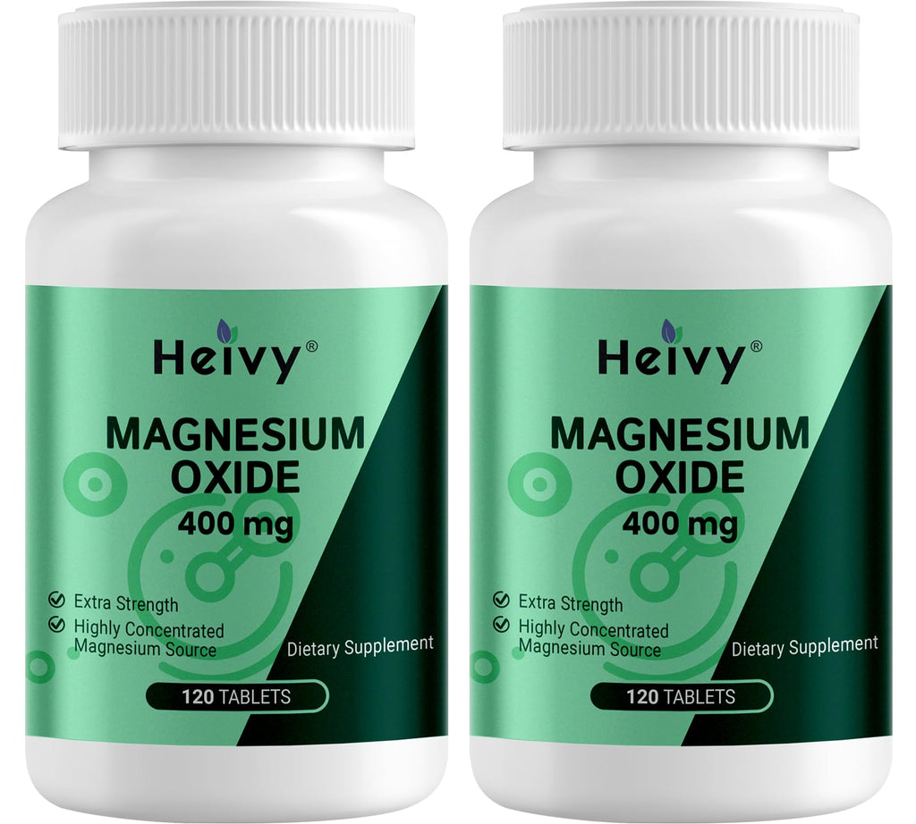 Heivy magnesium oxide for relaxation