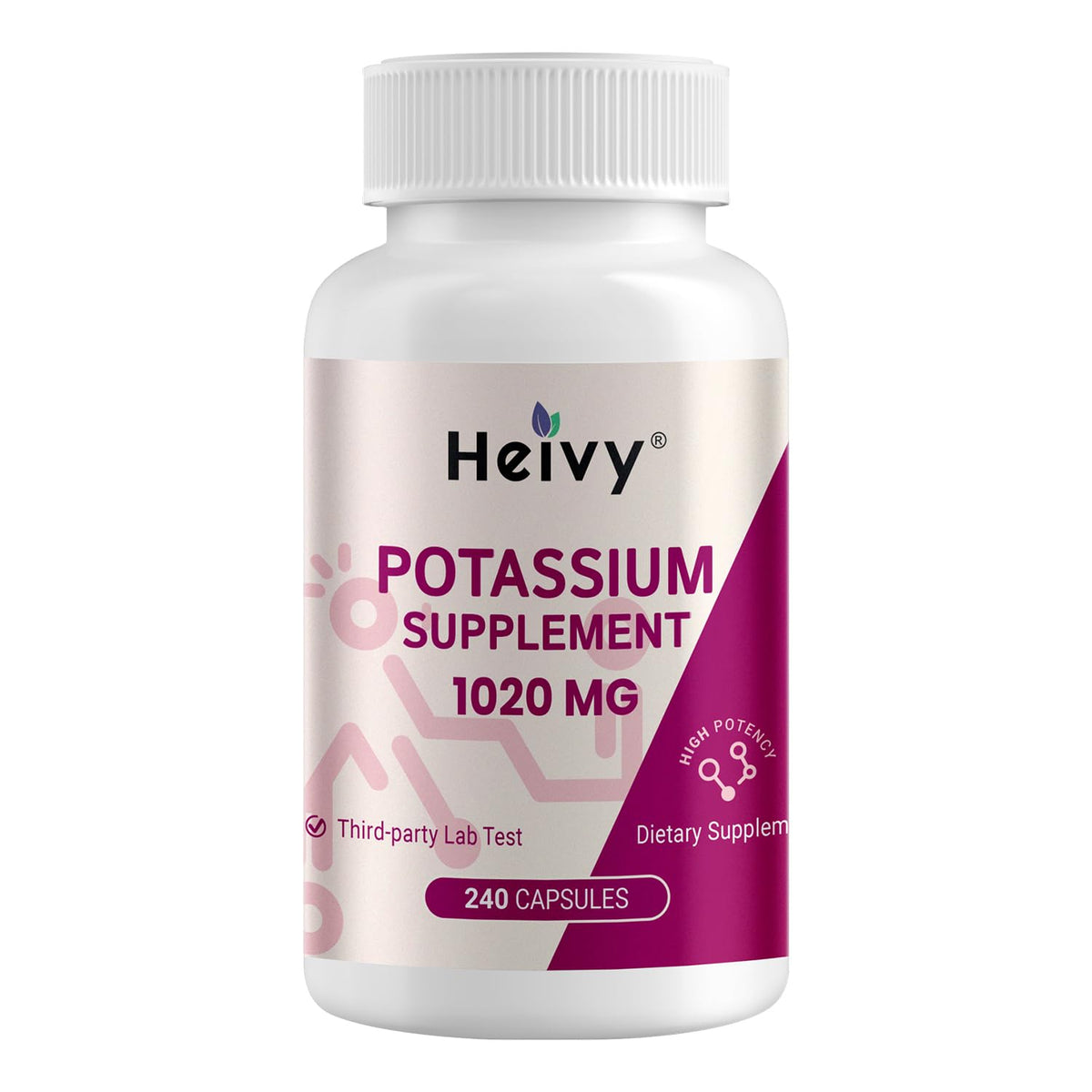 Heivy potassium supplement for muscle health