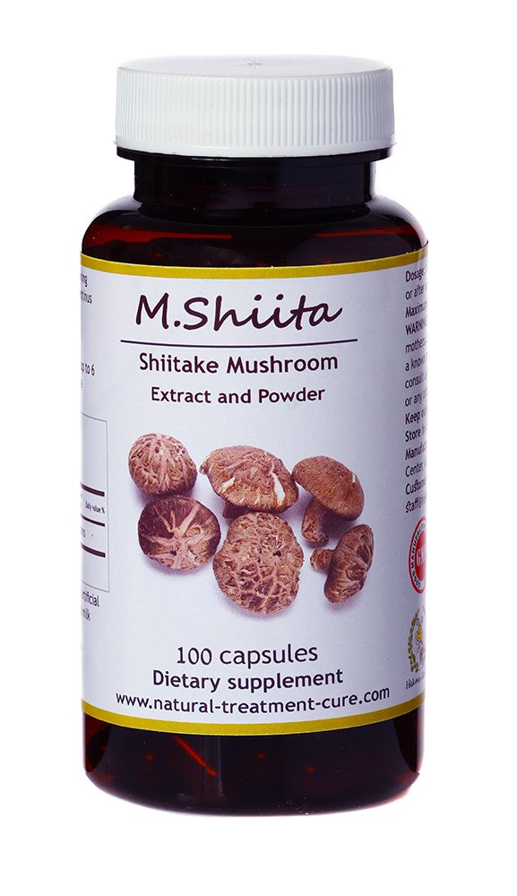 Hekma Center shiitake mushroom capsules