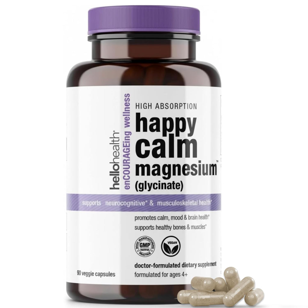 HELLO HEALTH magnesium glycinate capsules