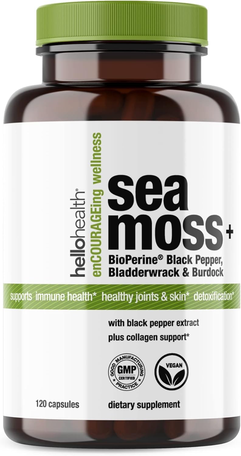 HELLO HEALTH sea moss capsules