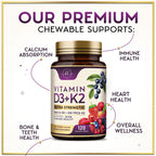 Hello Lovely chewable Vitamin D3 K2